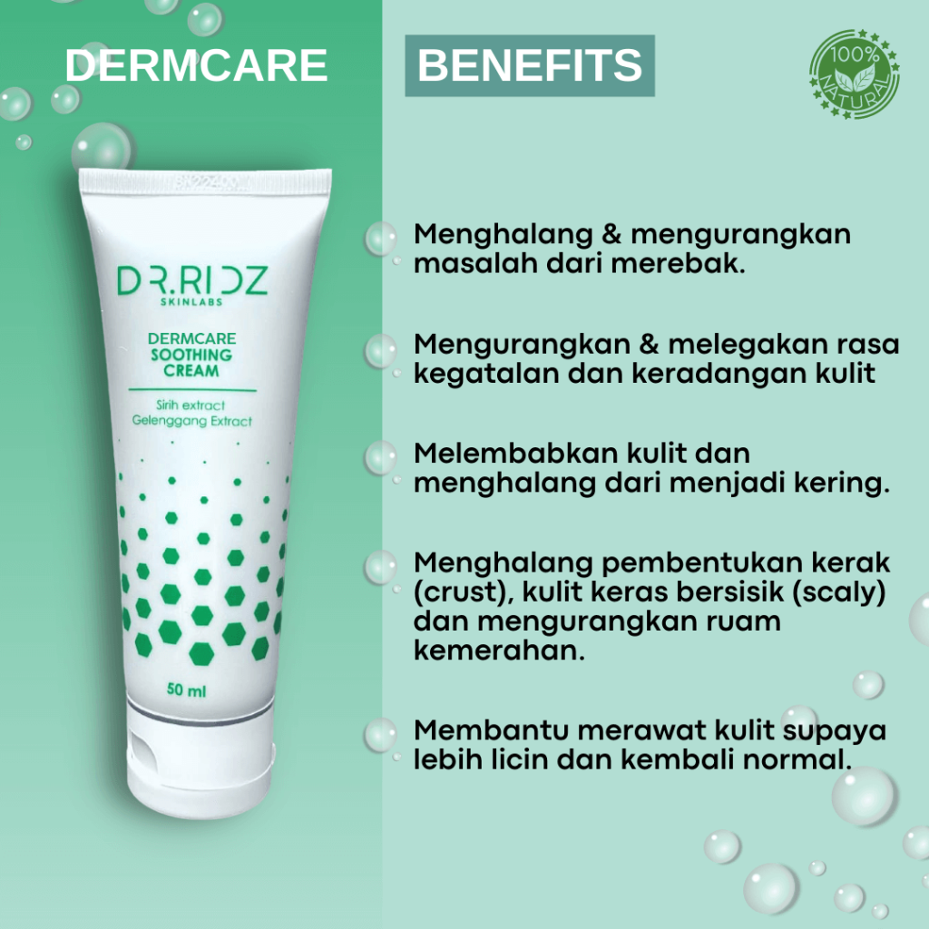 DERMCARE CREAM - Dr.Ridz SkinLabs - Dermcare